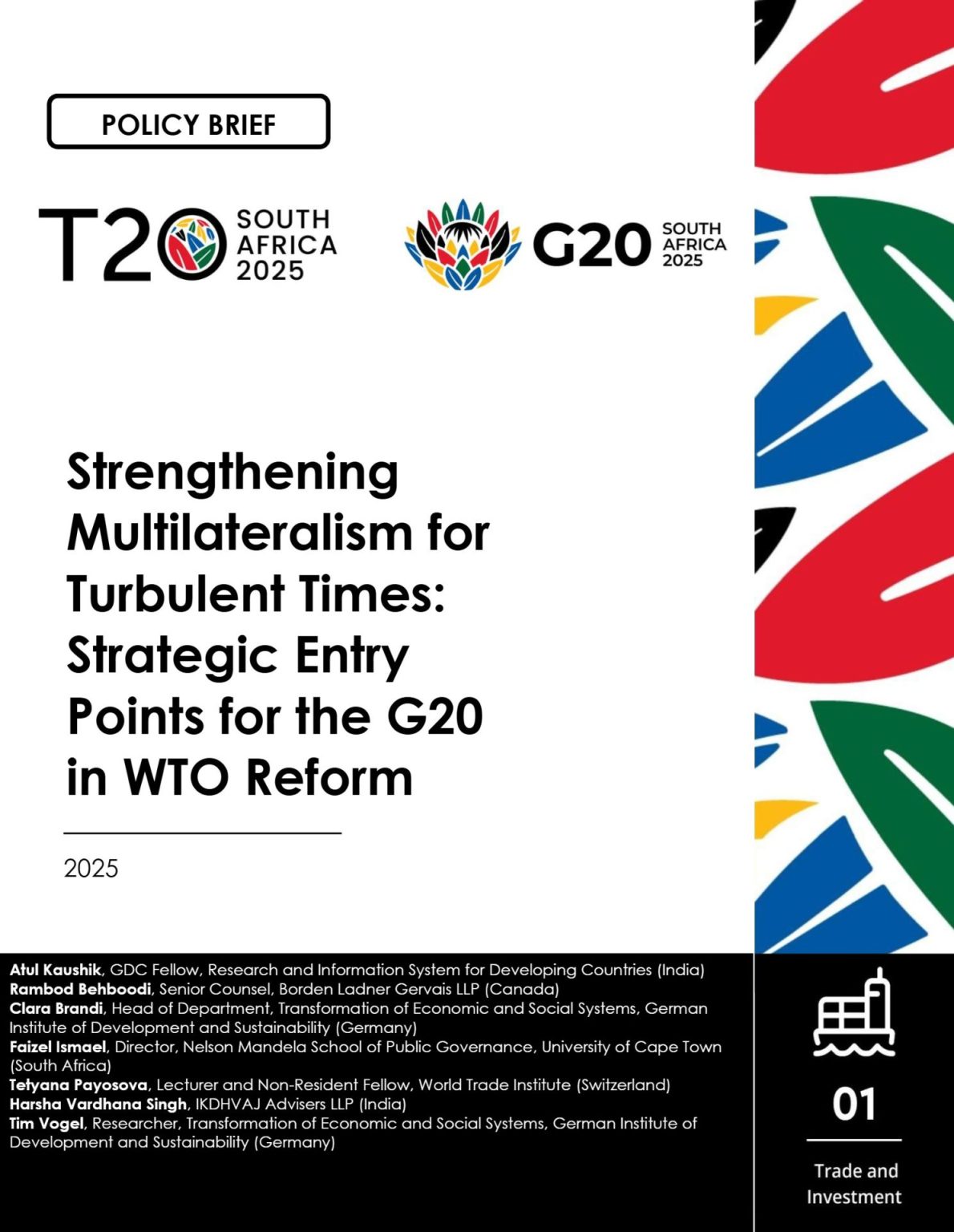 Strengthening Multilateralism for Turbulent Times: Strategic Entry ...