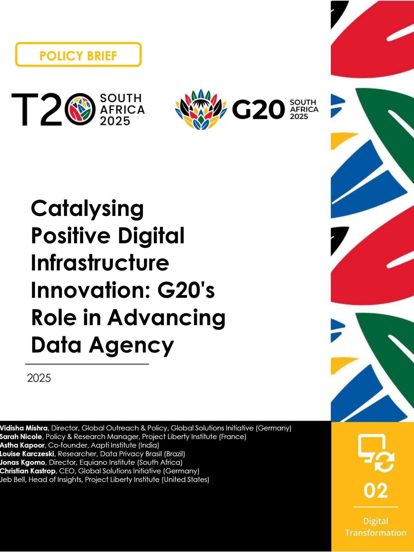 Catalysing Positive Digital Infrastructure Innovation: G20's Role in ...